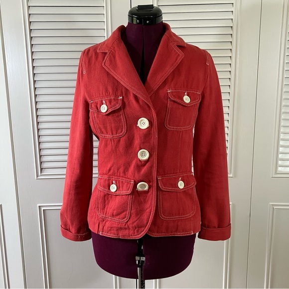 Boden | Jackets & Coats | Boden Spring Coral Jacket Womens Uk Us 8 ...